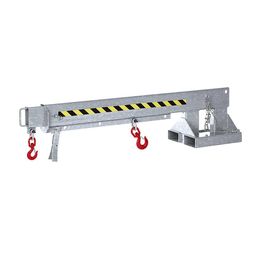 eurokraft pro Teleskoplader, teleskopierbar, Tragfähigkeit 650 - 3000 kg, verzinkt