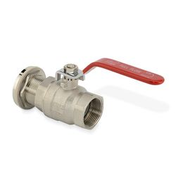 CEMO Messingarmatur, ohne Montage und ohne Bohrung, mit Einschraubgewinde 1 1/4'' / 31,75 mm