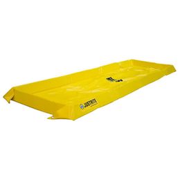 Justrite Universal-Auffangwanne, flexibel, Außenhöhe 102 mm, Auffangvolumen 151 l, Gewicht 4 kg