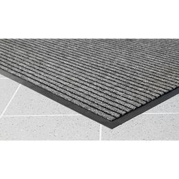 Coba Schmutzfangmatte mit Borsten, LxB 1500 x 900 mm, anthrazit gestreift