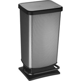 rothopro Tretabfalleimer PASO, Volumen 40 l, BxHxT 353 x 676 x 295 mm, carbon, ab 2 Stk