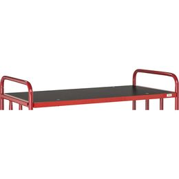 Kongamek Tischplatte Serie 700, f&uuml;r LxB 1000 x 600 mm, rot, ab 2 Stk