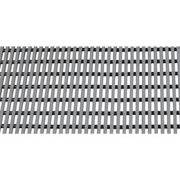 EHA Bodenmatte f&uuml;r Dusch- und Umkleideraum, Weich-PVC, 10 m Rolle, Breite 600 mm, grau