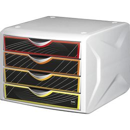 Helit Schubladenbox, HxBxT 212 x 262 x 330 mm, VE 5 Stk, Schubladendesign priority