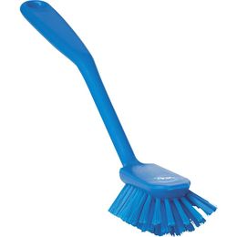 vikan Spülbürste mit Kratzkante, medium, VE 20 Stk, blau