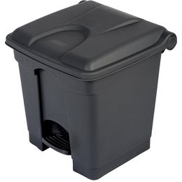 Probbax Tretabfallsammler aus Rezyklat, antibakteriell, Volumen 30 l, HxBxT 435 x 400 x 410 mm, schwarz, ab 5 Stk
