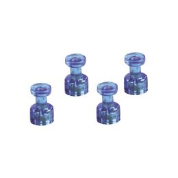 MAGNETOPLAN Kegelmagnet, Ø 18 mm, VE 48 Stk, dunkelblau