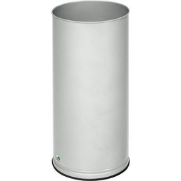 Var Schirmständer, Höhe 610 mm, Vollblech, verzinkt, lichtgrau RAL 7035