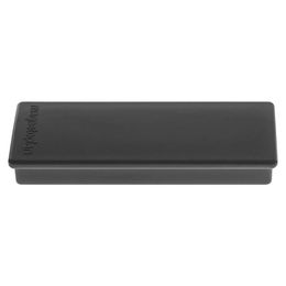 MAGNETOPLAN Rechteck-Magnet, BxLxH 22 x 55 x 8 mm, VE 60 Stk, schwarz