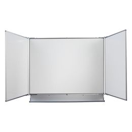 eurokraft pro Wand-Klapptafel, Stahlblech, emailliert, BxH 2400 x 900 mm