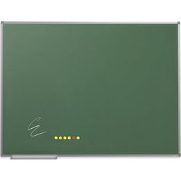 eurokraft basic Kreidetafel, Tafelfarbe Gr&uuml;n, BxH 1200 x 900 mm