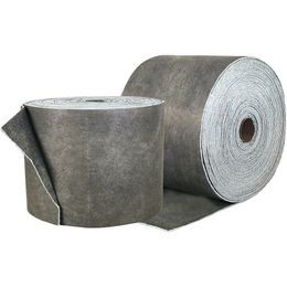 DuraSoak&reg; Bindevlies Universal, Tuchrolle, VE 2 Rollen, recycelte Zellulose, 360 mm x 38 m, grau, ab 5 VE kaiserkraft