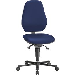 bimos BASIC Arbeitsdrehstuhl, ESD, Stoff, Bezug blau