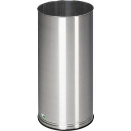 Var Schirmständer, Höhe 610 mm, Edelstahl, gebürstet, Vollblech