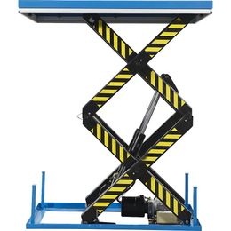 Doppelscheren-Hubtisch, station&auml;r, Tragf&auml;higkeit 1000 kg, Betriebsspannung 400 V kaiserkraft