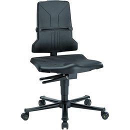 bimos Arbeitsdrehstuhl SINTEC, Kunststoff, ESD-Ausführung, mit Rollen