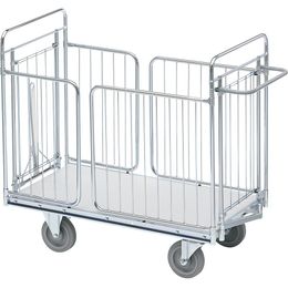 HelgeNyberg Vierwandwagen, Innenl&auml;nge 1000 mm, LxBxH 1200 x 750 x 1180 mm, ab 5 St&uuml;ck