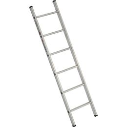 Euroline Sprossen-Anlegeleiter, Breite 410 mm, 6 Sprossen