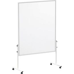 Maul Moderationstafel Maulsolid, fahrbar, Papierfarbe Weiß