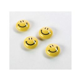 MAGNETOPLAN Rundmagnet, Smiley, &Oslash; 40 mm, VE 80 Stk