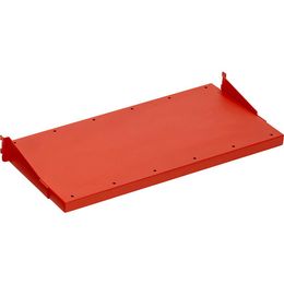 Kartonagen-Magazinboard, zur Befestigung an Aufsatzholmen, für Tischbreite 900 mm, 4 Trennbügel kaiserkraft