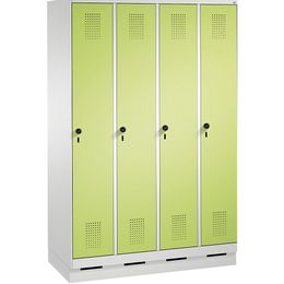 EVOLO Garderobenschrank, mit Sockel C+P