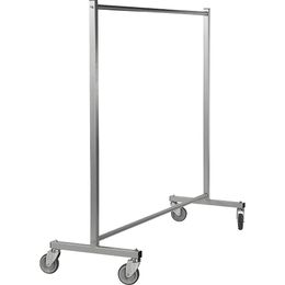 Kongamek Mobiler Kleiderständer, HxBxT 1690 x 1700 x 600 mm, 4 Lenkrollen, ab 5 Stk