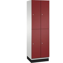 CAMBIO Fächerschrank mit Garderobenstange C+P