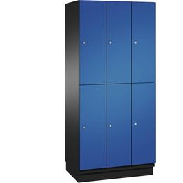 CAMBIO Fächerschrank mit Garderobenstange C+P