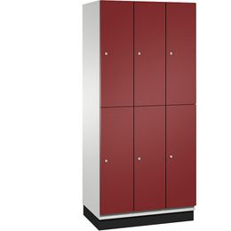 CAMBIO Fächerschrank mit Garderobenstange C+P