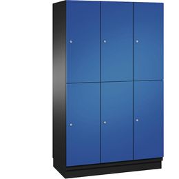 CAMBIO Fächerschrank mit Garderobenstange C+P