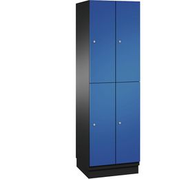 CAMBIO Fächerschrank mit Garderobenstange C+P