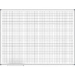 Maul Rastertafel Maulstandard, weiß, Raster 10 x 10 / 50 x 50 mm, BxH 1200 x 900 mm