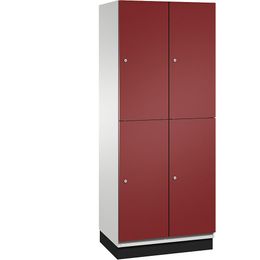 CAMBIO Fächerschrank mit Garderobenstange C+P