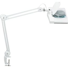 Maul LED-Lupenleuchte Maulvitrum, mit Klemmfuß, weiß