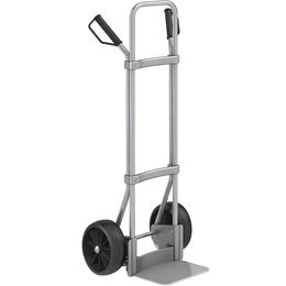 eurokraft pro Sackkarre, verzinkt, Schaufel-BxT 280 x 250 mm, verzinkt, Vollgummibereifung, ab 5 Stk