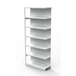 Büro-Steckregal, mit Rückwand, Regalhöhe 2250 mm, Anbauregal, Breite x Tiefe 760 x 300 mm kaiserkraft