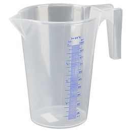 Pressol Messbecher, transparent, 1 l, VE 6 Stk, PP, mit Skala, ab 5 VE