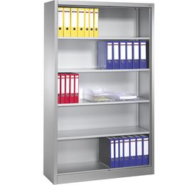 C+P Büroregal, Stahl, 4 Fachböden, HxBxT 1950 x 1200 x 400 mm