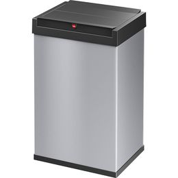 Hailo Schwingdeckel-Abfallbox BIG-BOX SWING, Volumen 35 l, Behälter silber