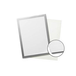 Durable DURAFRAME® GRIP A4 Folienrahmen mit Klettstreifen, für DIN A4 Format, VE 10 Stk, silber