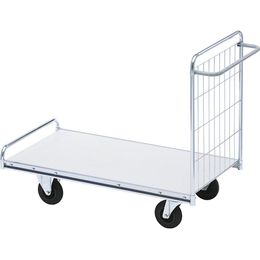 HelgeNyberg Plattformwagen SERIE 300, Tragfähigkeit 300 kg, LxBxH 990 x 650 x 1030 mm, ab 5 Stk