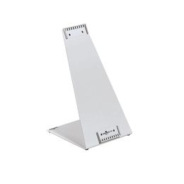 Durable Tischständer, kunststoffbeschichtet, in L-Form, leer, für 10 Tafeln