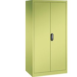 C+P ACURADO Universalschrank, BxT 930 x 600 mm, viridingrün / viridingrün