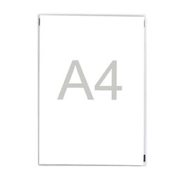 MAGNETOPLAN magnetofix-Sichttasche, VE 2 Stk, 2 mm Magnetgummi, DIN A4 hoch