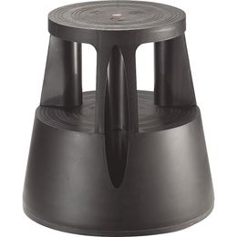 Twinco Rollhocker aus bruchsicherem Kunststoff, Tragf&auml;higkeit 150 kg, schwarz, ab 10 Stk