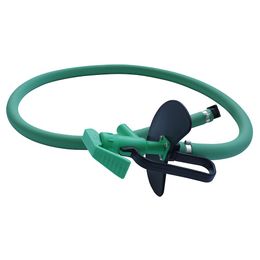 Jessberger Handpumpen-Abgabeschlauch mit Zapfhahn, für Säuren, grün, Länge 1,5 m, ab 5 Stk