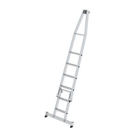 MUNK Stufen-Glasreinigerleiter, Standard, 2-teilig, 6 Stufen