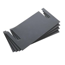 LISTA Nivellierplatten, PVC, grau, VE 4 Stk, Stärke 2 mm