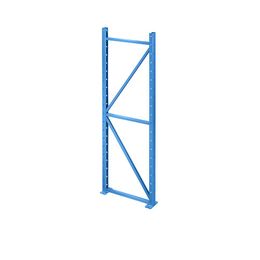 LISTA Ständerrahmen, Tiefe 860 mm, Höhe 2500 mm, lichtblau